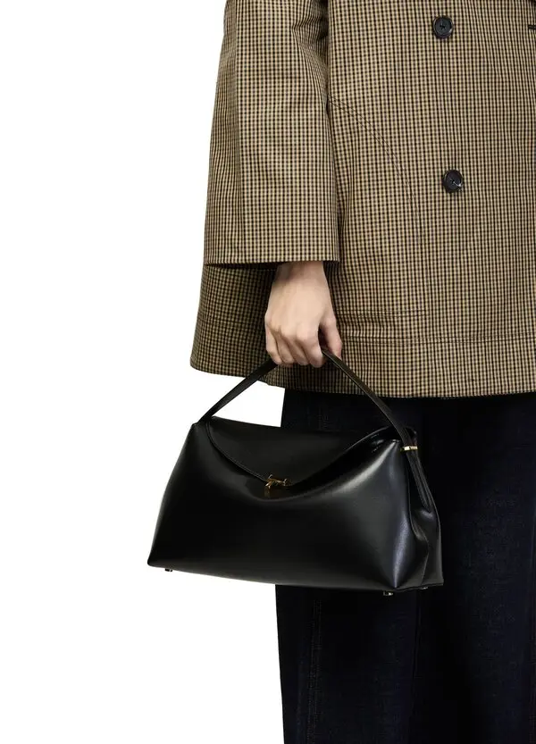 TOTEME T-lock Logo Shoulder Bag