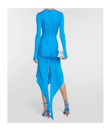 Alex Perry Marston Satin Midi Dress