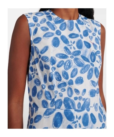 Marni Printed Cotton Midi Dress