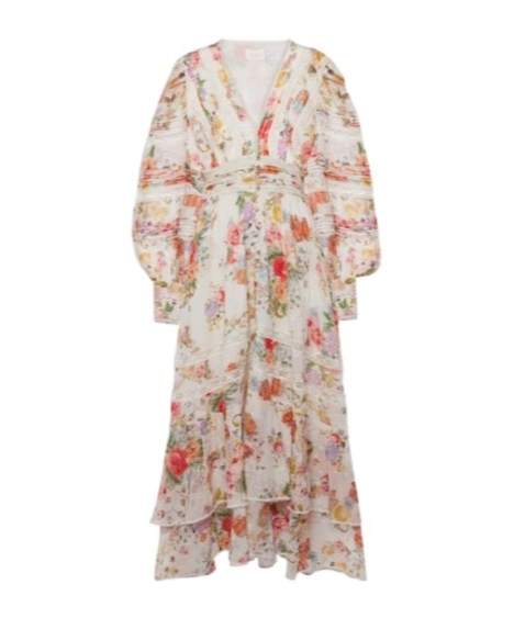 Camilla Sew Yesterday Floral Midi Dress