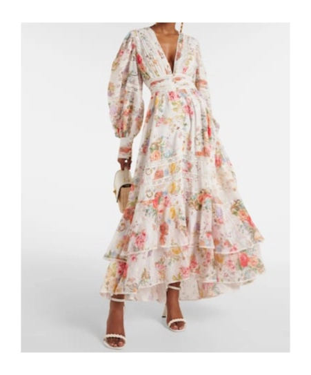 Camilla Sew Yesterday Floral Midi Dress