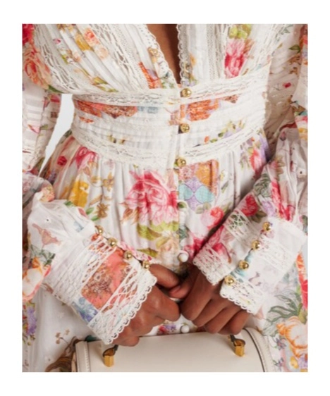 Camilla Sew Yesterday Floral Midi Dress