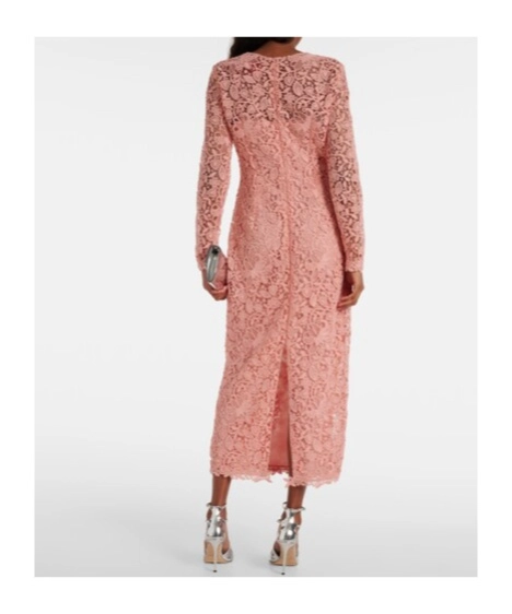 Carolina Herrera Lace Midi Dress