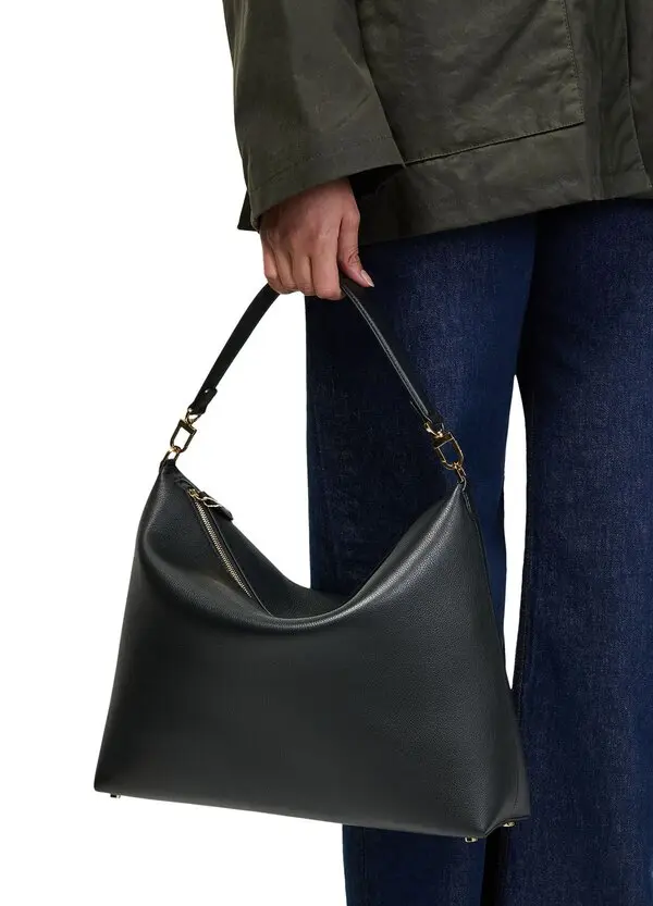 TOTEME Medium-sized Leather Bevel Bag