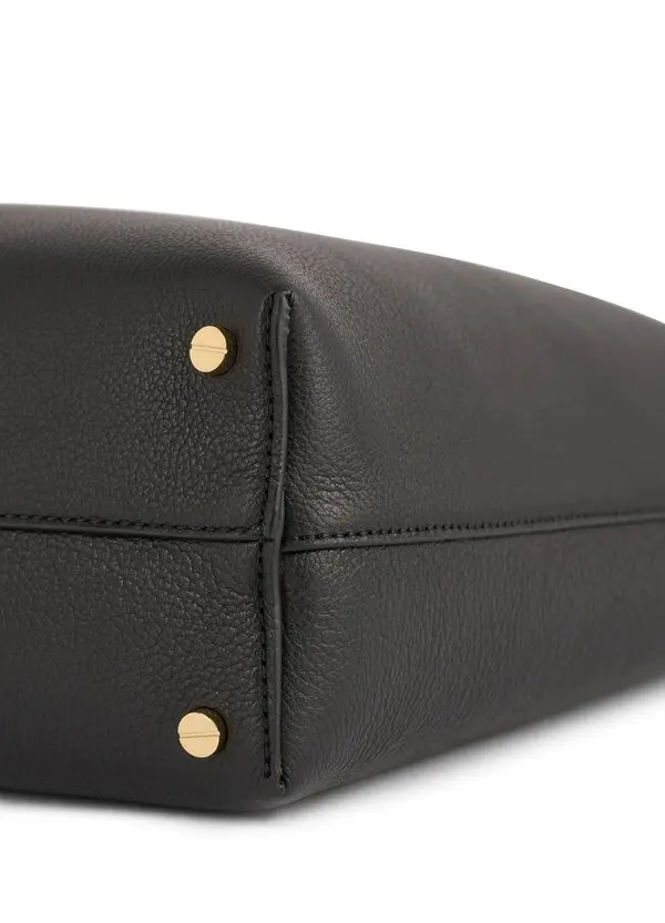TOTEME Medium-sized Leather Bevel Bag