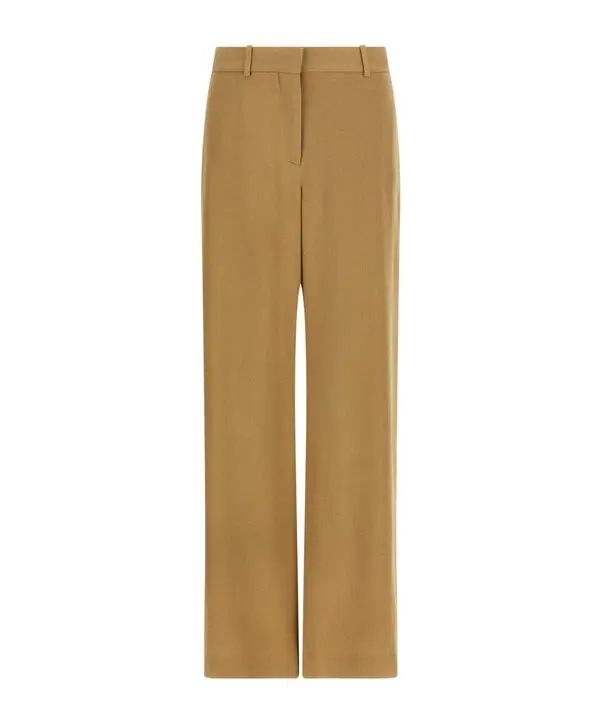 THE ROW Dender Pleated Wide Trousers