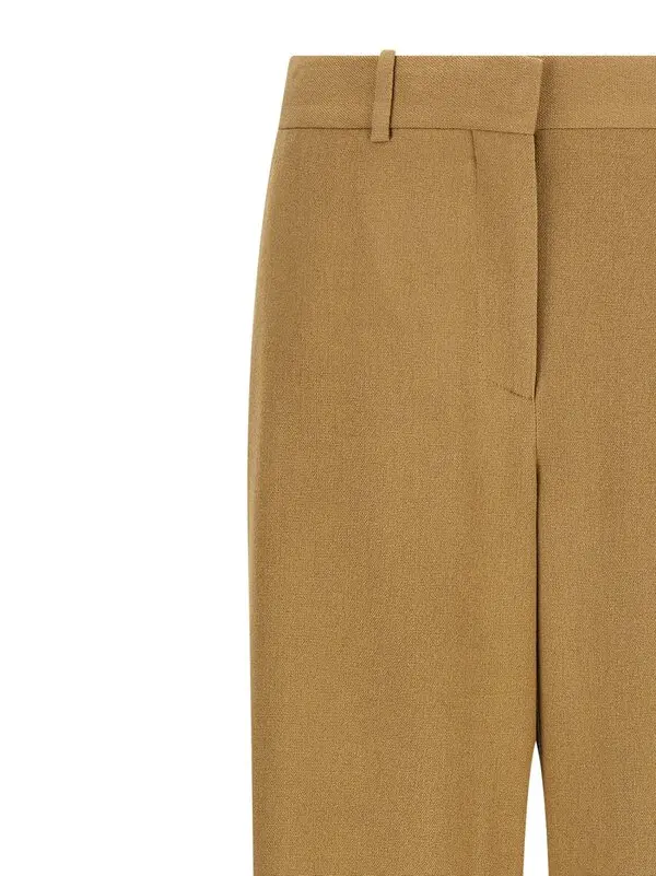 THE ROW Dender Pleated Wide Trousers