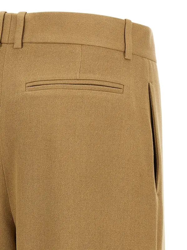 THE ROW Dender Pleated Wide Trousers