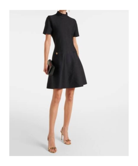 Oscar De La Renta Wool-blend Minidress