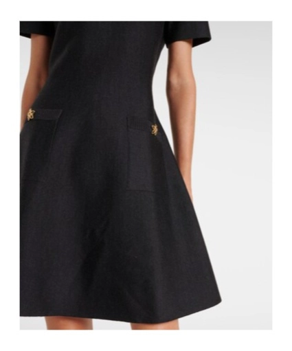Oscar De La Renta Wool-blend Minidress