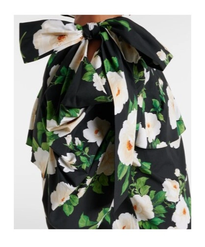 Carolina Herrera Floral Off-shoulder Top