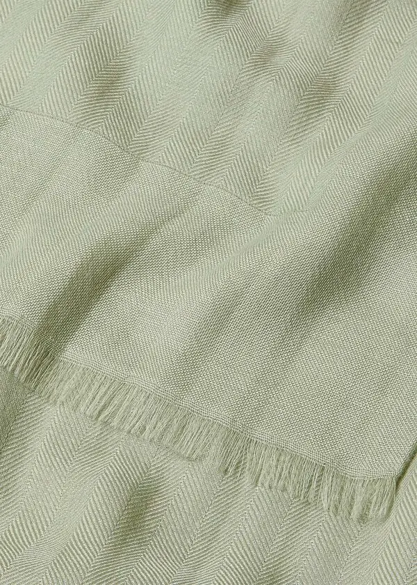 Loro Piana Maxi Crest Stole