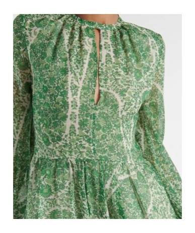 Giambattista Valli Printed Silk Georgette Minidress
