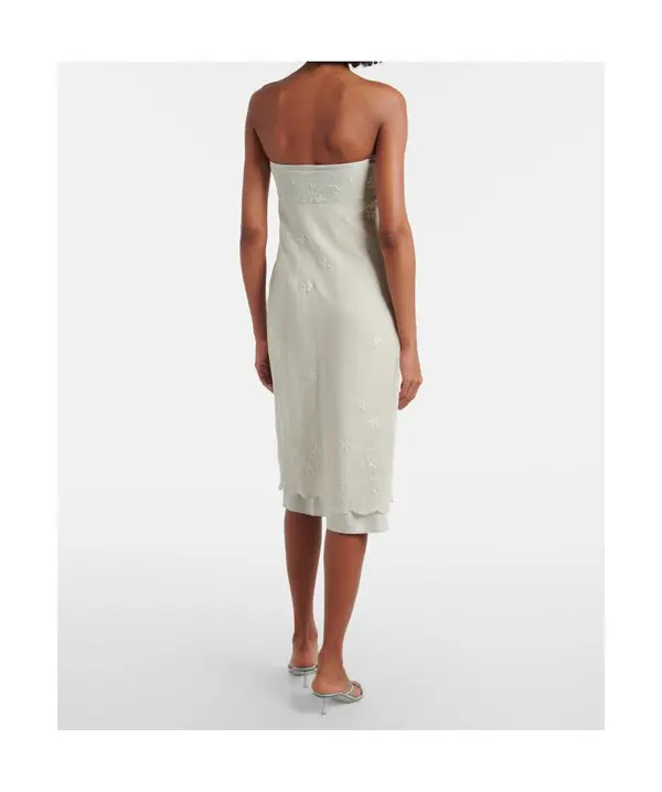 Posse Cove Embroidered Midi Dress