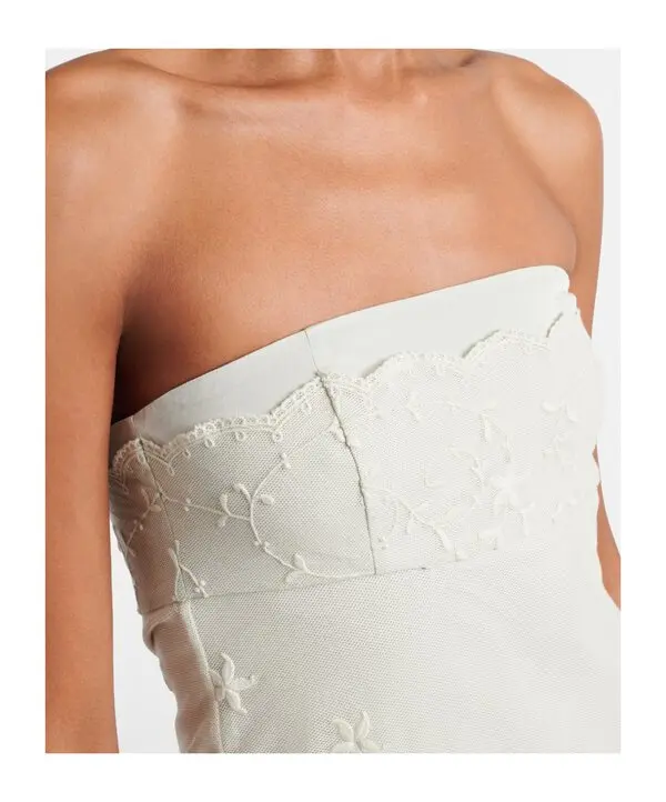Posse Cove Embroidered Midi Dress