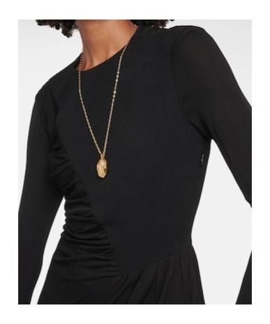 Tory Burch Ruched Midi Dress