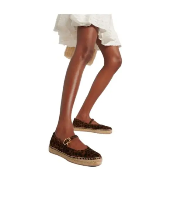 GIANVITO ROSSI Suede Mary Janes