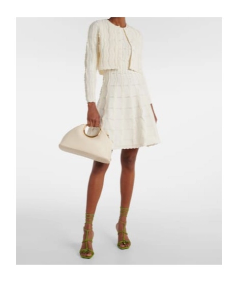 Oscar De La Renta Knitted Minidress