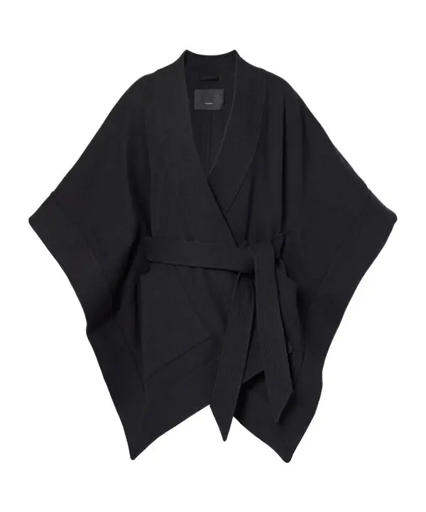 Wardrobe.NYC Belted Cape