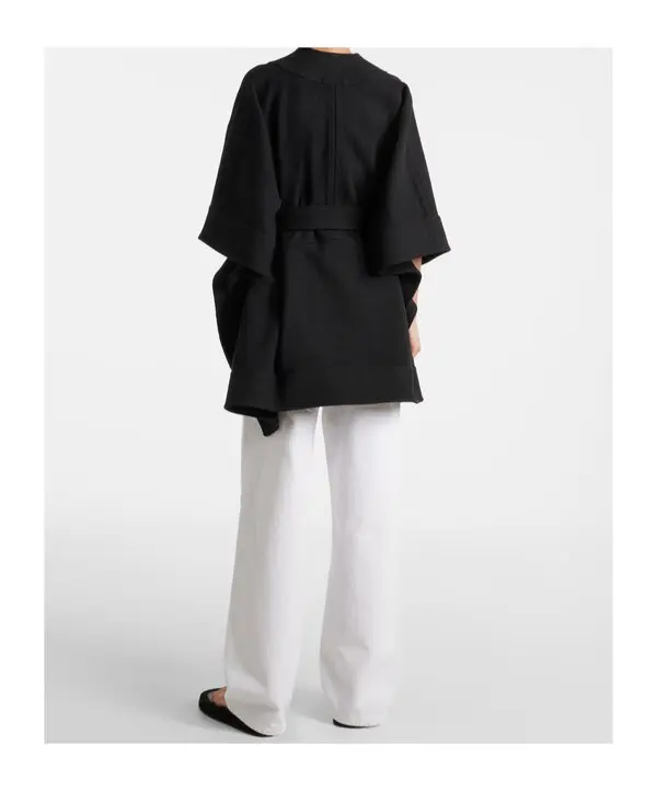 Wardrobe.NYC Belted Cape