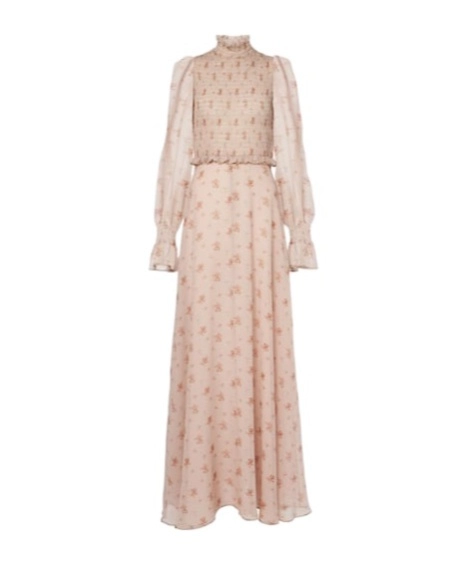 Blumarine Silk Georgette Gown