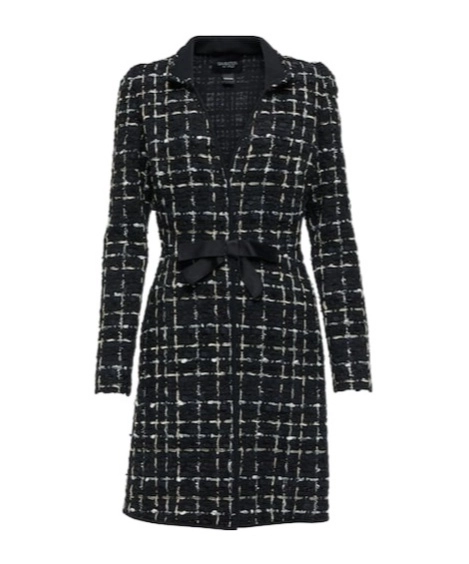 Giambattista Valli Tweed Minidress - Black