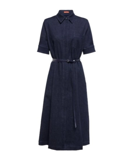 Altuzarra Kieran Denim Midi Dress - Black