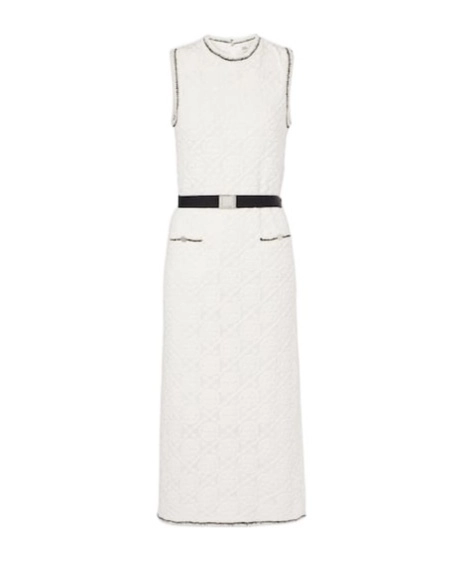 Tory Burch Belted Cotton Midi Dress