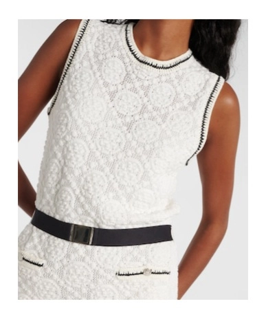 Tory Burch Belted Cotton Midi Dress