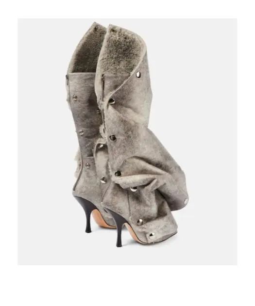 Y/project Snap Faux Leather Knee-high Boots