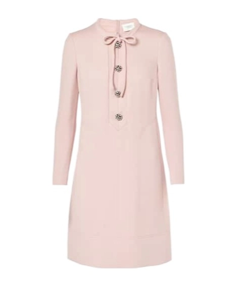 Giambattista Valli Bow-detail Minidress - Nude