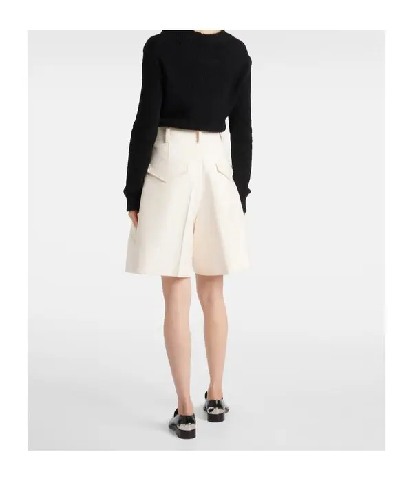 JIL SANDER Cotton Bermuda Shorts