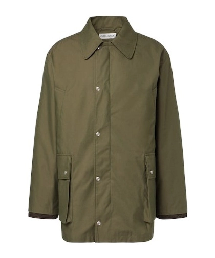 Our Legacy Cotton-blend Canvas Jacket