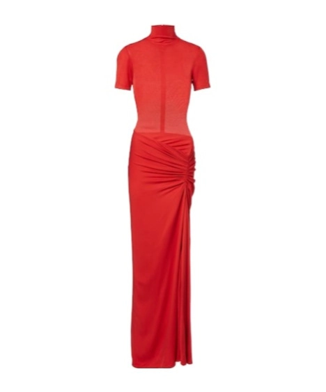 Christopher Esber Fusion Ruched Gown