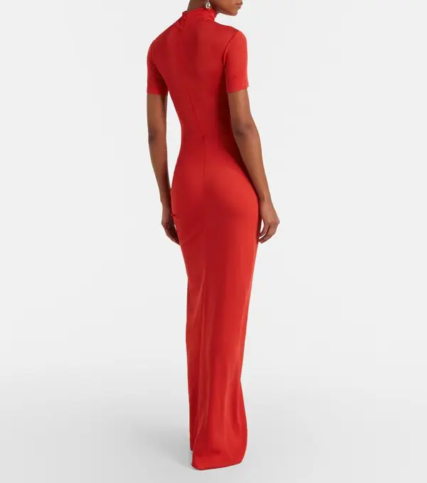 Christopher Esber Fusion Ruched Gown
