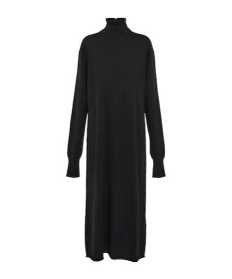 JIL SANDER Cashmere Midi Dress