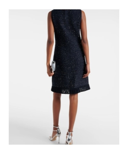 Oscar De La Renta Tweed Mini Dress