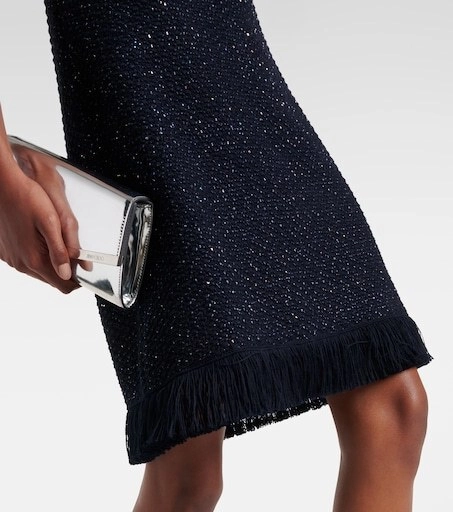 Oscar De La Renta Tweed Mini Dress