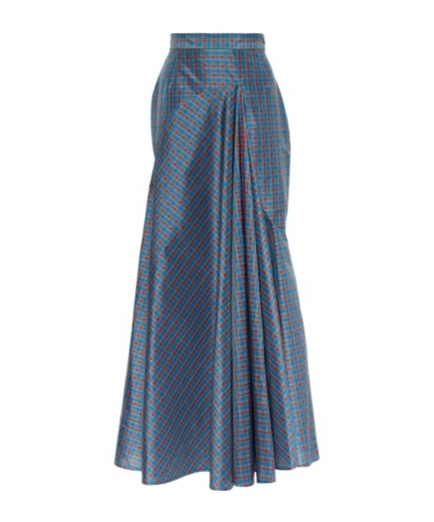 VIVIENNE WESTWOOD Plaid Maxi Skirt - No