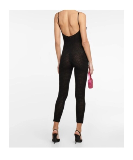 Magda Butrym Crochet Bustier Jumpsuit