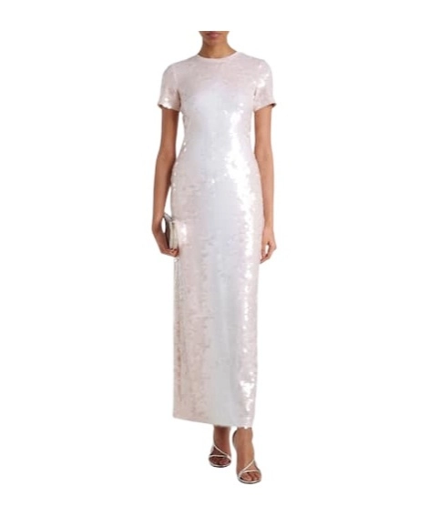 Sportmax Sequined Jersey Maxi Dress