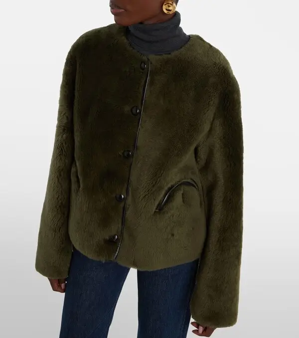 BLAZÉ MILANO Reversible Shearling Jacket
