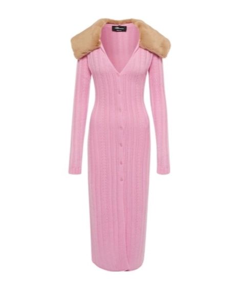 Blumarine Openwork Knit Cardigan