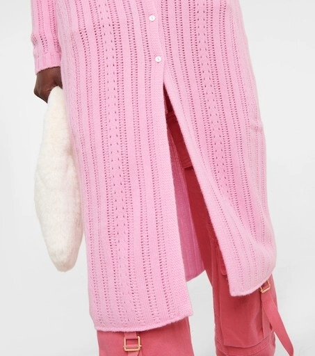 Blumarine Openwork Knit Cardigan