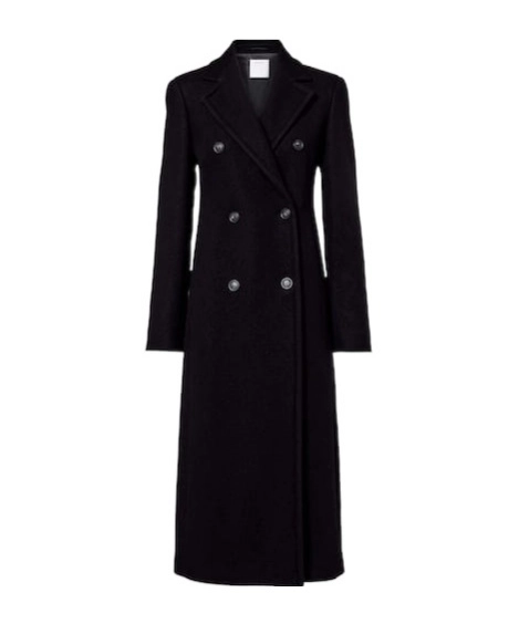 Sportmax Solid Virgin Wool Coat