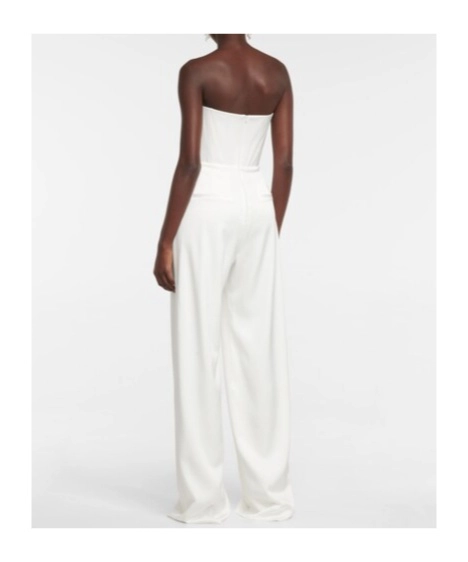 Alex Perry Slaine Satin-crêpe Jumpsuit