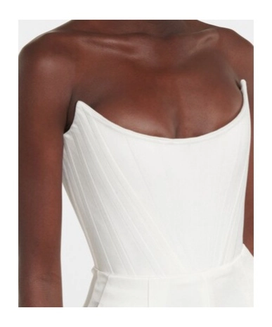 Alex Perry Slaine Satin-crêpe Jumpsuit