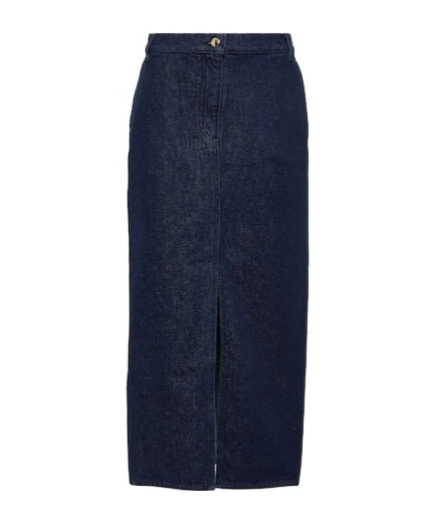 Magda Butrym Low-rise Denim Maxi Skirt