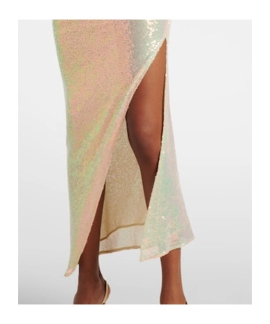 Maticevski Exhilarate Ruffled Sequined Gown