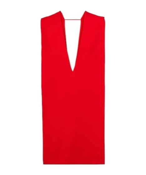 Sportmax Caped Minidress - Red